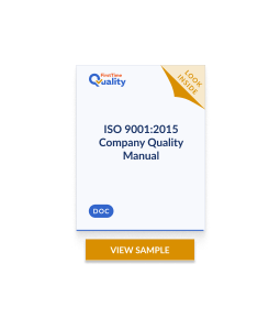 ISO 9001:2015 Company Quality Manual for Construction - Quality and ...